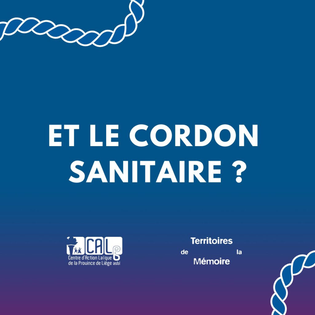 Le cordon sanitaire, garde-fou de la démocratie - Centre d'Action ...